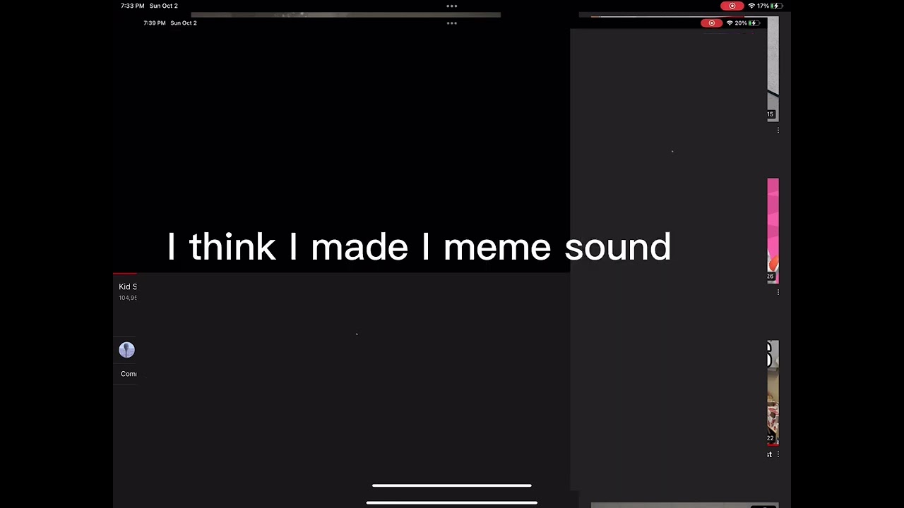 Made a meme sound - YouTube