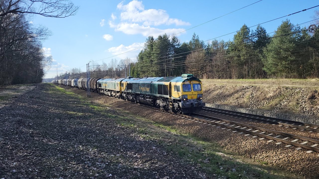 Class 66 | 653-09+66016 | Freightliner PL - YouTube