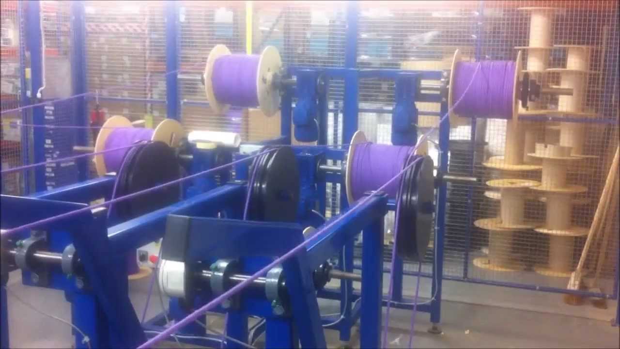 MV Technical Systems Cable Winding Line - YouTube
