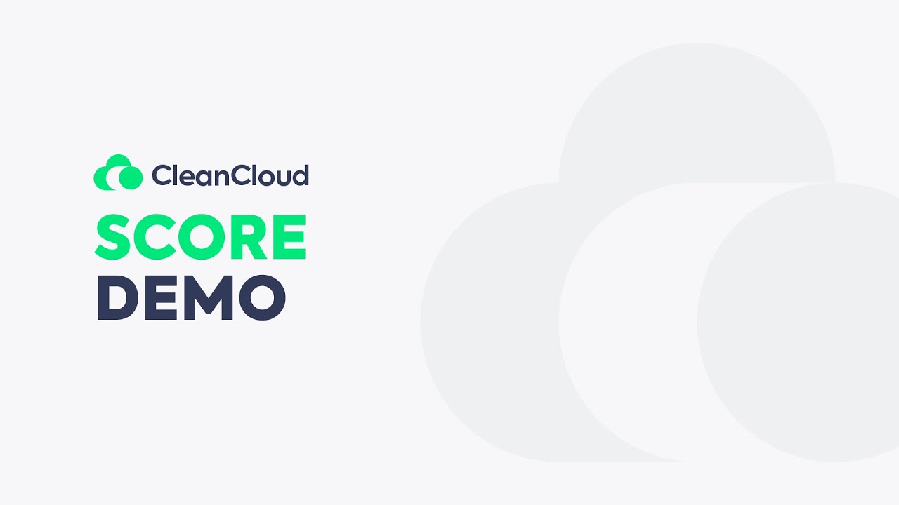 CleanCloud Score Demo | Cloud Security e Compliance para Nuvem - YouTube