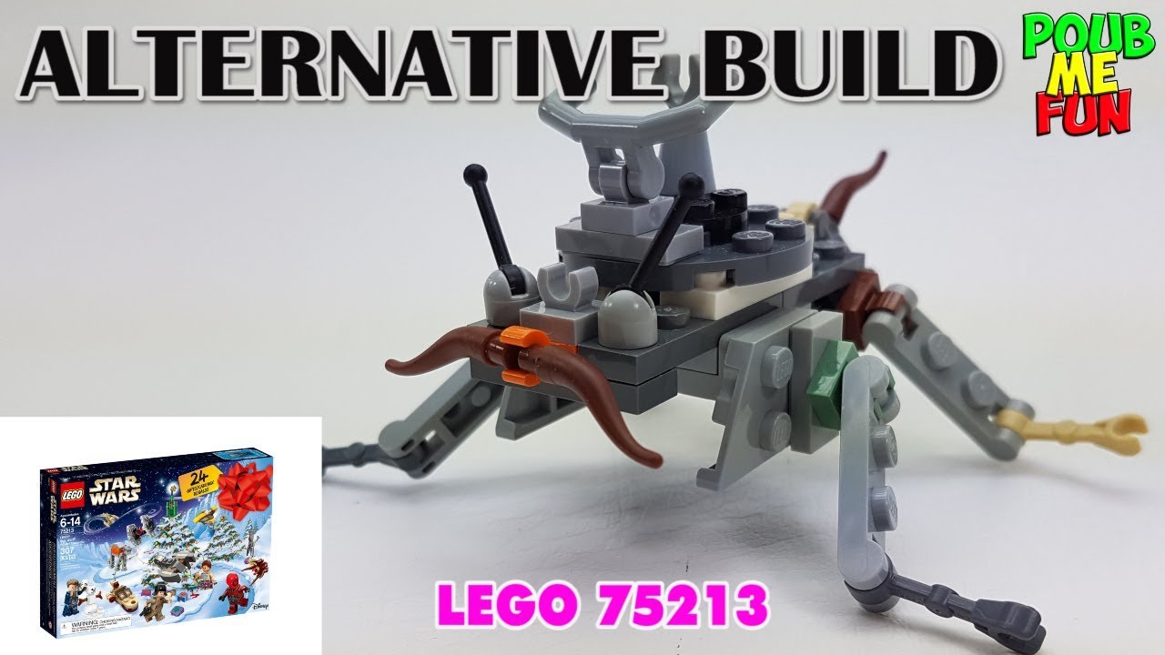 LEGO 75213 | Star Wars Giant Cockroach Bug Mech | Alternative Build ...