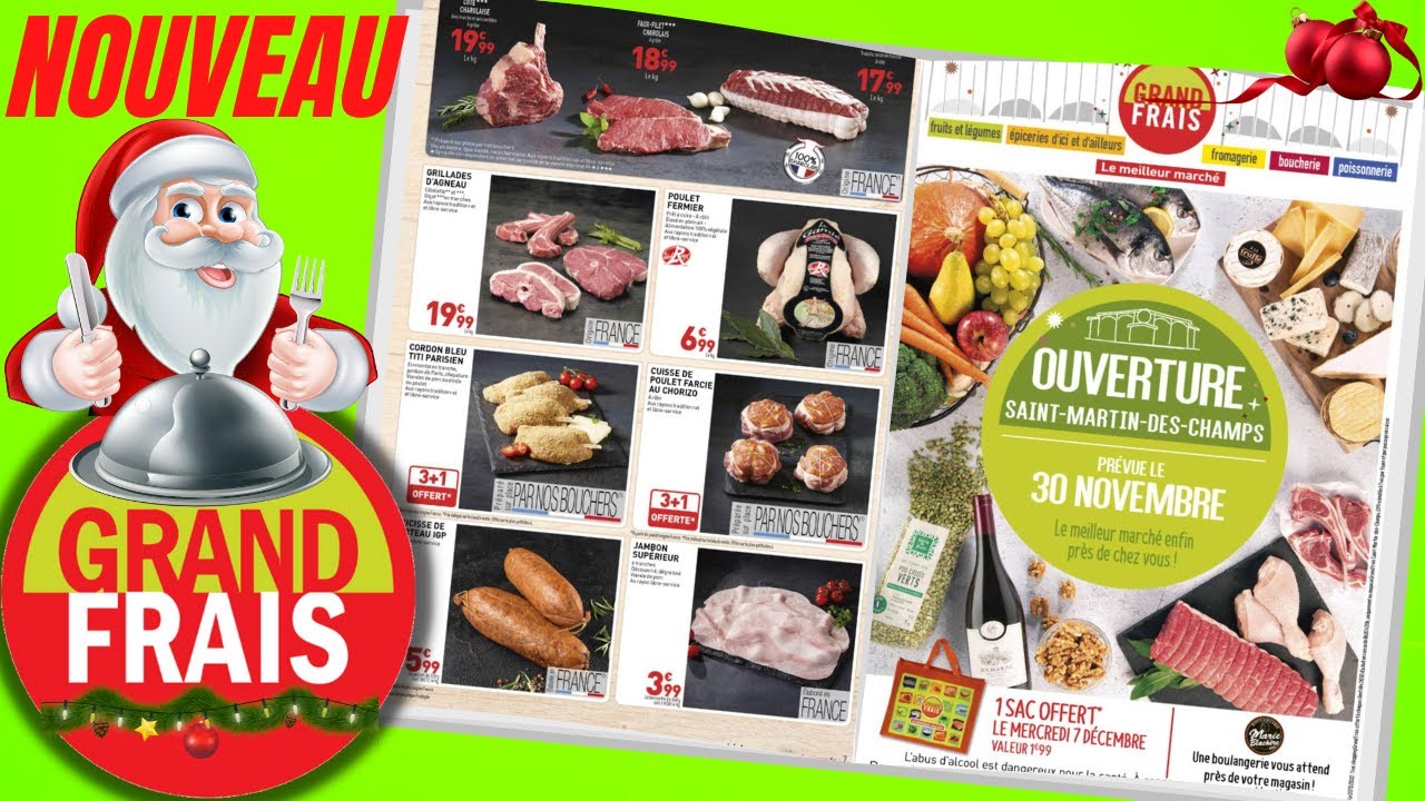 catalogue GRAND FRAIS du 30 novembre au 7 décembre 2022 📢 Arrivage ...