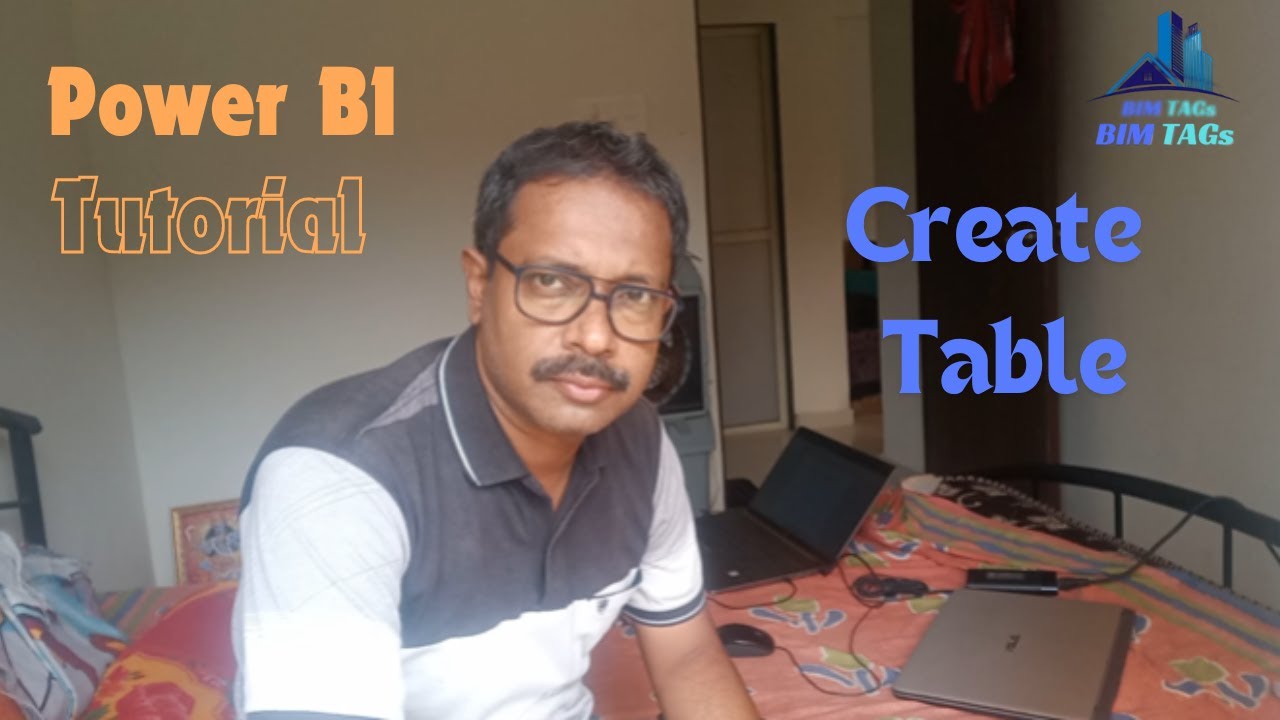 Part 5 I Power BI Tutorial I Create Table - YouTube