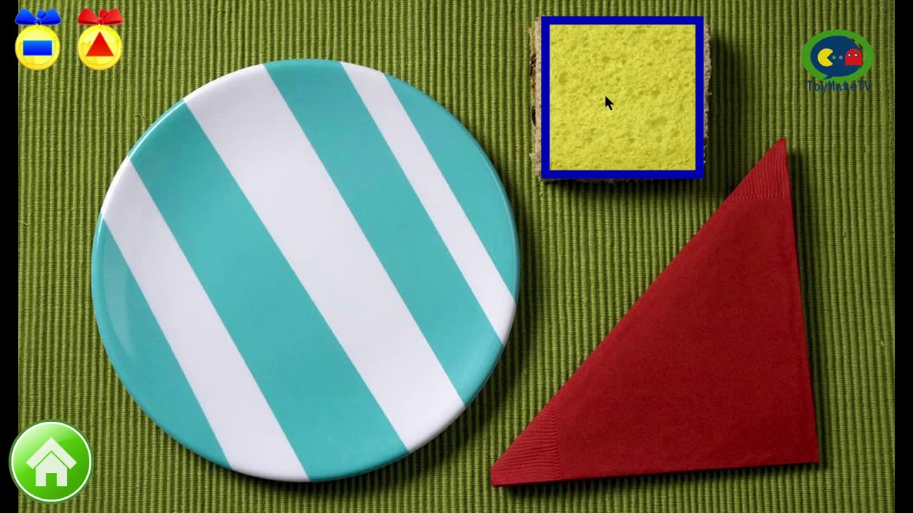 Learning Shapes with Kids Shapes Preschool Game - YouTube