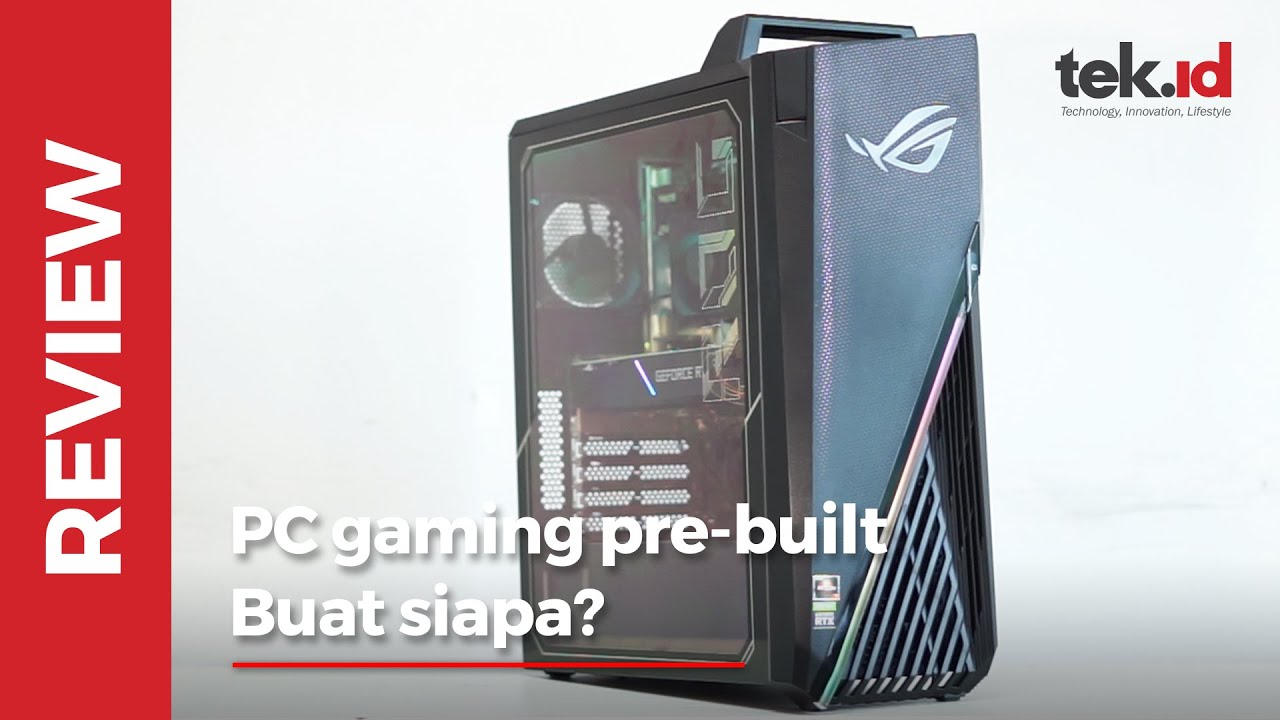 Review ASUS ROG Strix GA15, PC pre-built cocok buat gamer pemula - YouTube