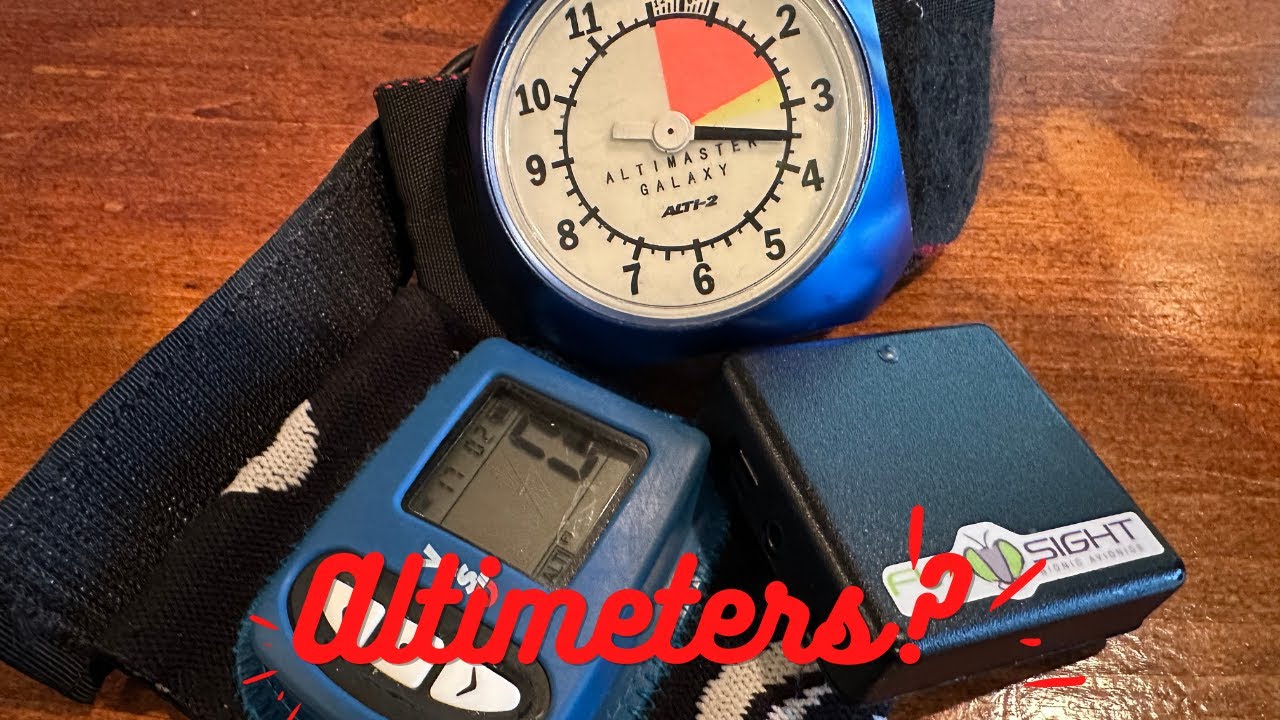 A skydiving altimeter without a screen? - YouTube