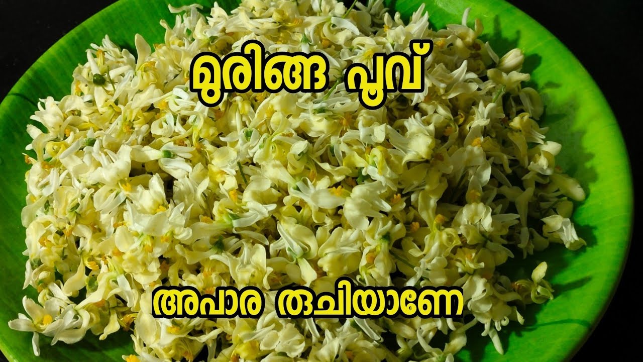 മുരിങ്ങ പൂ കൊണ്ട് സൂപ്പർ വിഭവം/How to make muringa poo thoran - YouTube