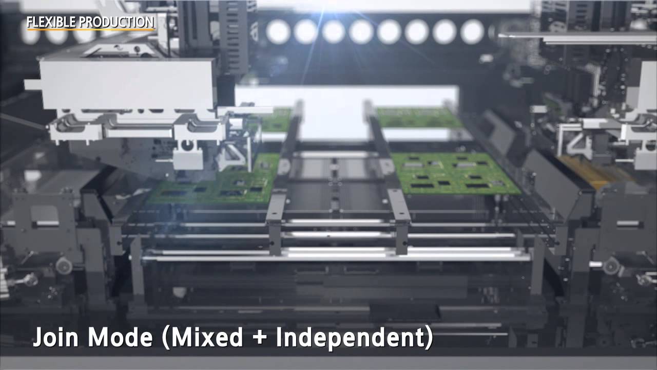 SAMSUNG Flexible High Speed Modular Mounter EXCEN FLEX (English) - YouTube