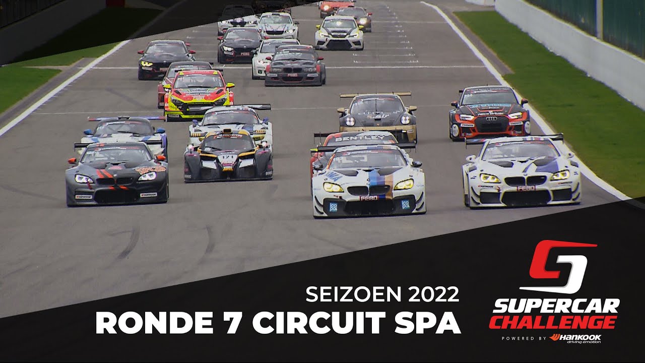 RTL GP - Supercar Challenge 2022 - Ronde 7 Spa Francorchamps - YouTube