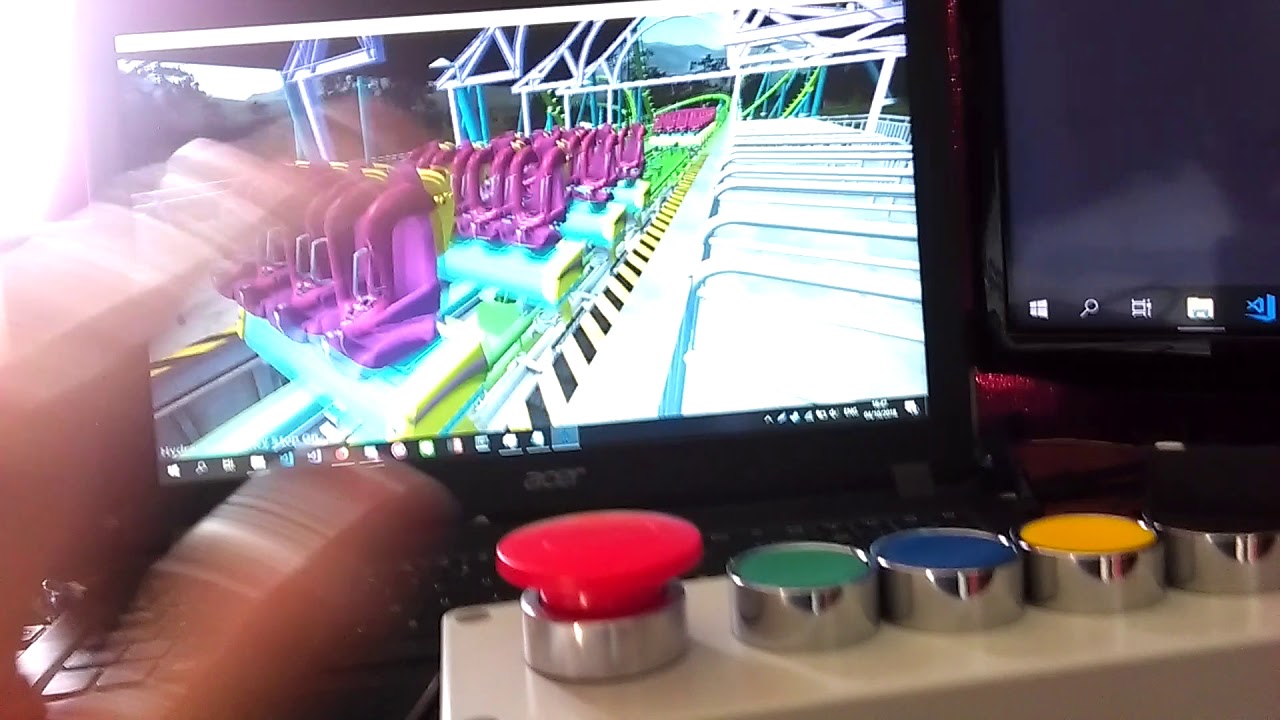 No Limits Control Panel #3 - 6 Button Dual Dispatch - YouTube