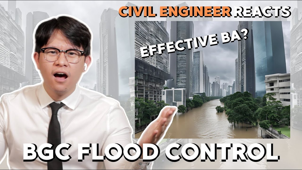 BAKIT HINDI BUMABAHA SA BGC? EFFECTIVE NA FLOOD CONTROL PROJECT? Civil ...