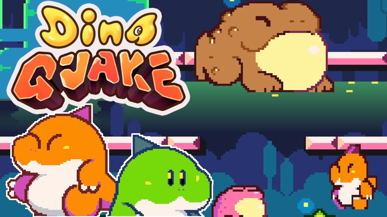 Snow Bros With Dinosaurs.....Wait A Minute! - Dino Quake Demo ...