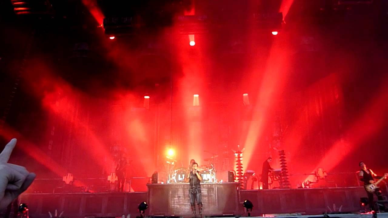 Rammstein - Frühling in Paris @ Copenhagen Live 720p HD - YouTube