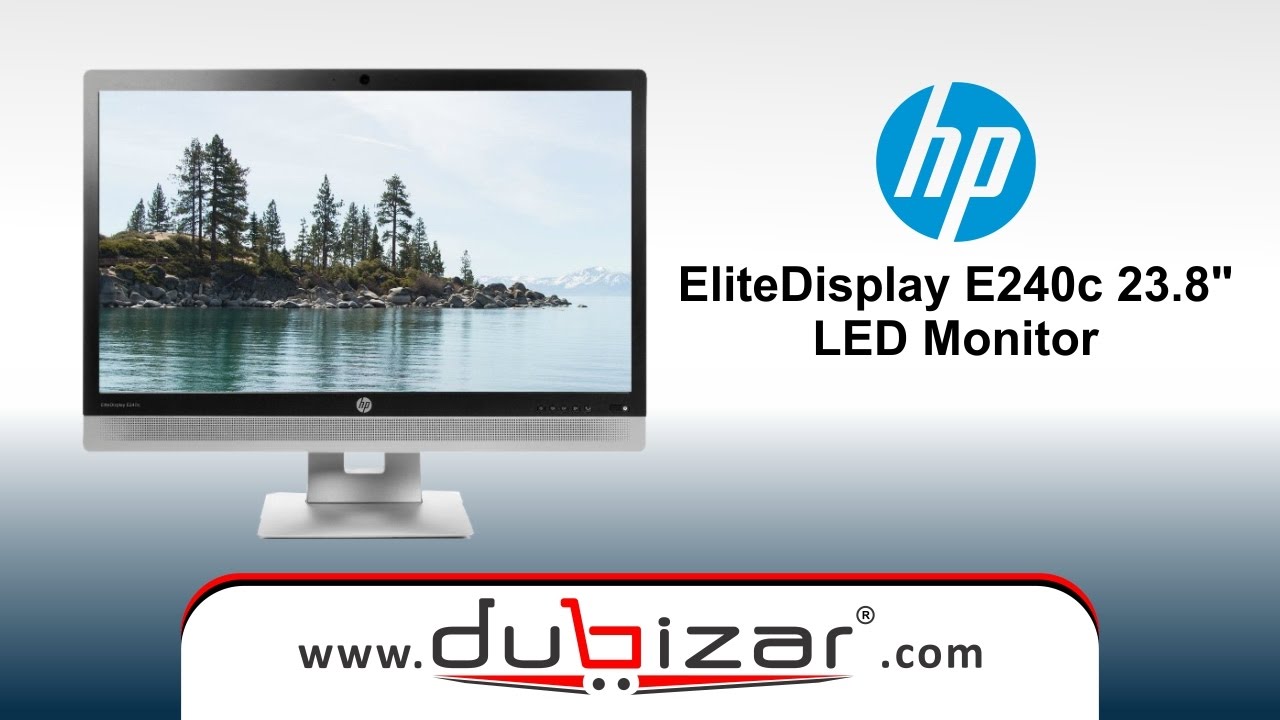 HP E240c EliteDisplay LED Monitor M1P00A8- dubizar.com - Online Store ...