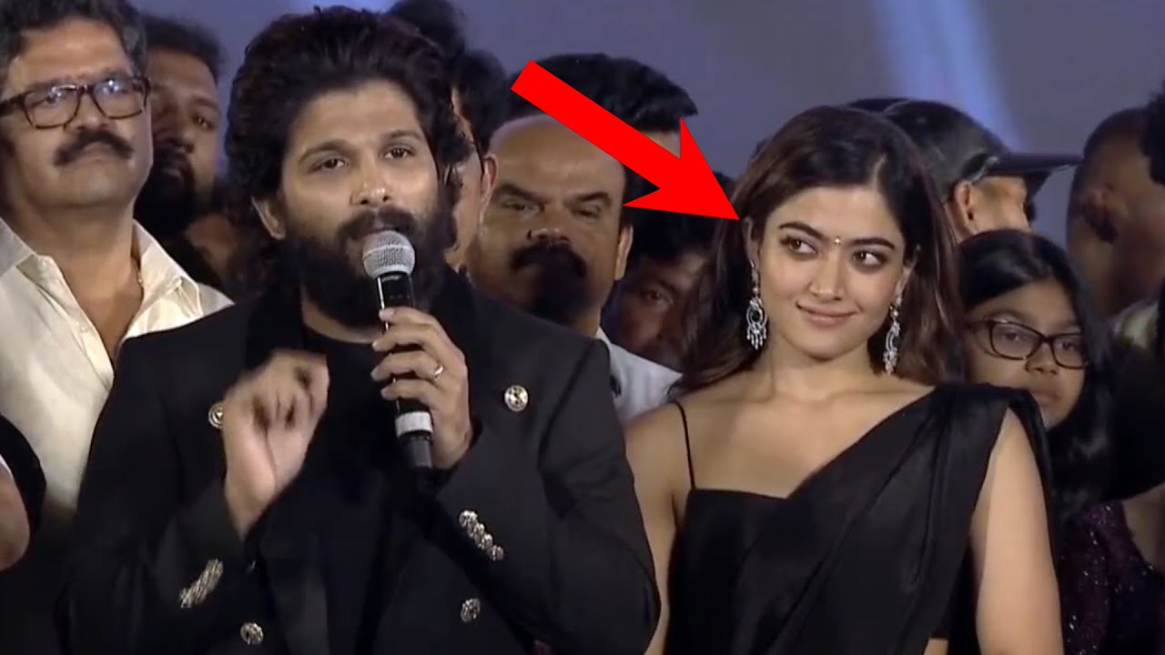 Pushpa Raj Massive Speech @ Pushpa Pre Release Event | #AlluArjun - YouTube