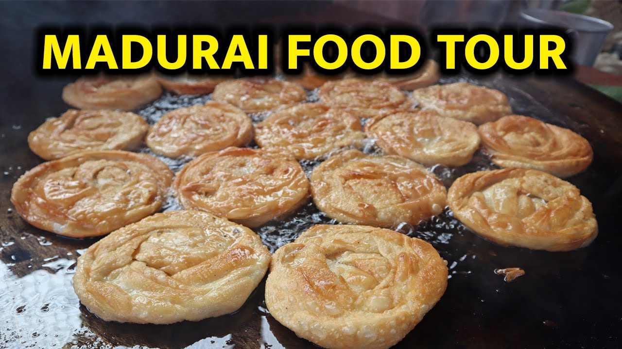 madurai food tour - madurai famous poricha parotta - kari dosai and ...