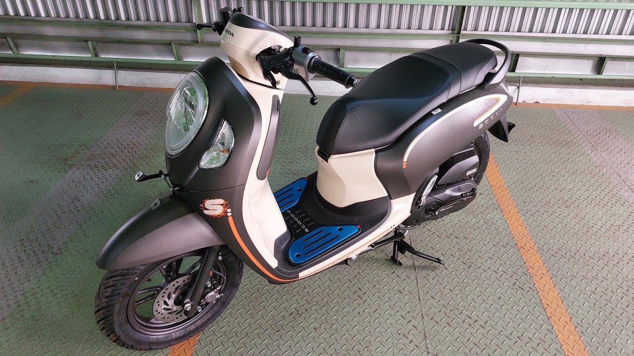 NEW HONDA SCOOPY FASHION MATTE BROWN 2023 - YouTube