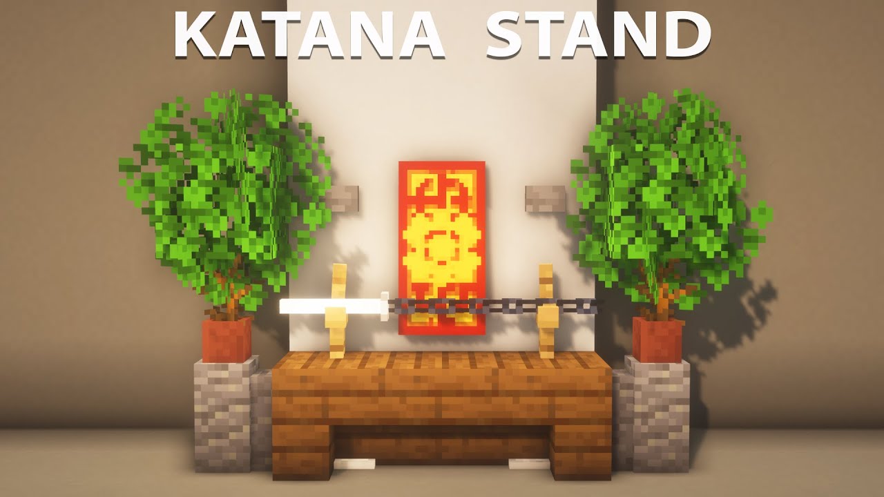 Minecraft Samurai Katana Related 480Pcs Samurai Sword Store Building