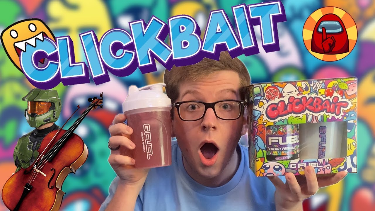 Clickbait GFUEL UNBOXING and REVIEW. Is It Actually NEW?! - YouTube