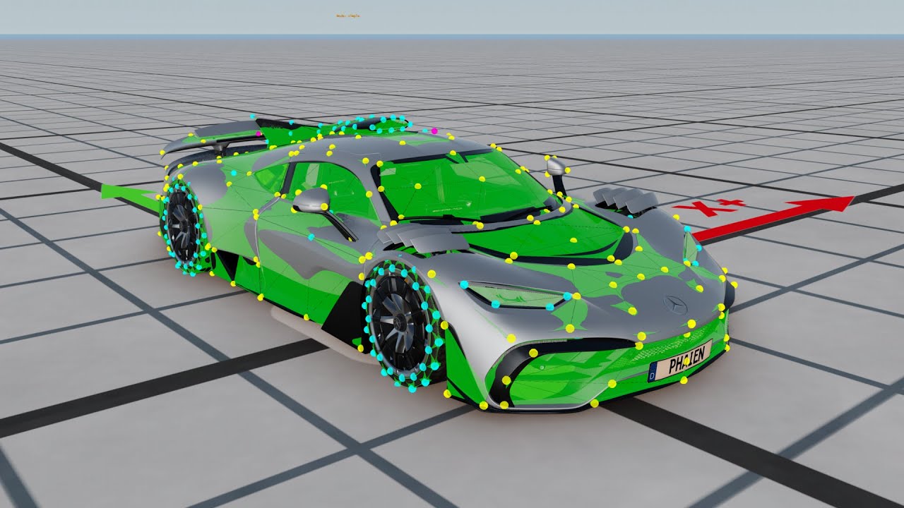 Mercedes AMG Project ONE Jbeam/Collision Showcase | WIP | Beamng.drive ...
