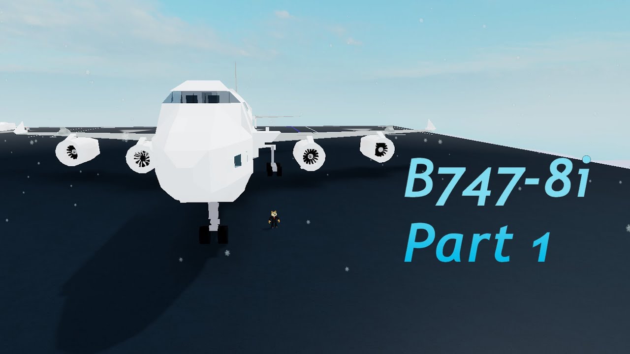 ROBLOX TUTORIAL | Crazy Plane B747-8i mini Part 1 - YouTube