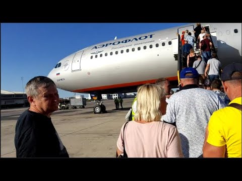 Перелет АЭРОФЛОТОМ ШАРМ эль ШЕЙХ МОСКВА Шереметьево - YouTube