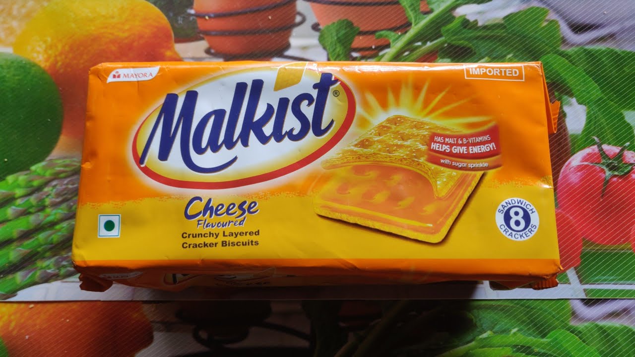 Malkist Cheese Cracker Review | Cheese Biscuits | Cream Cheese - YouTube