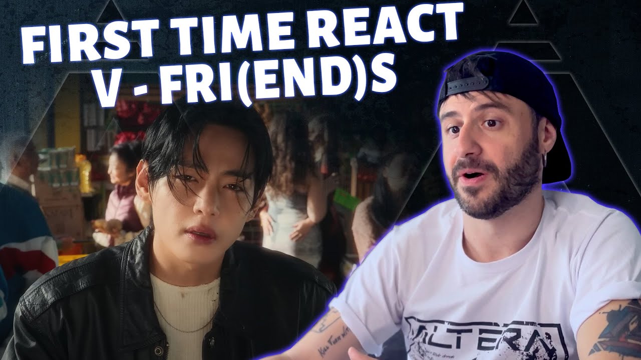 Brazilian React to "V ‘FRI(END)S’ Official MV" - First Time EVER - YouTube