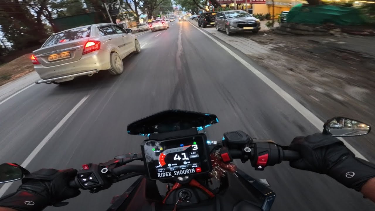 Going to Mussurie on KTM Duke 390 🔥🔥 | Hyper Riding in Traffic 🔥🚀 ...