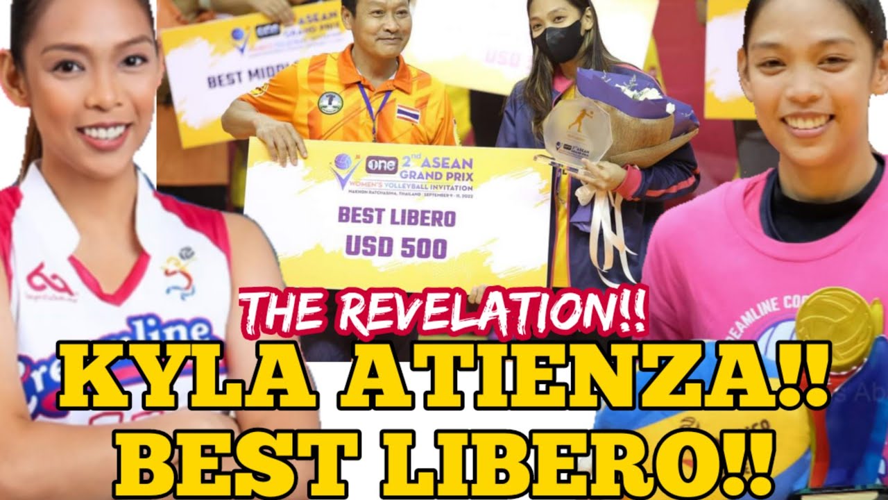 BEST LIBERO NG ATING BANSA!! KYLA ATIENZA MABUHAY KA!! KAHANGA-HANGANG ...