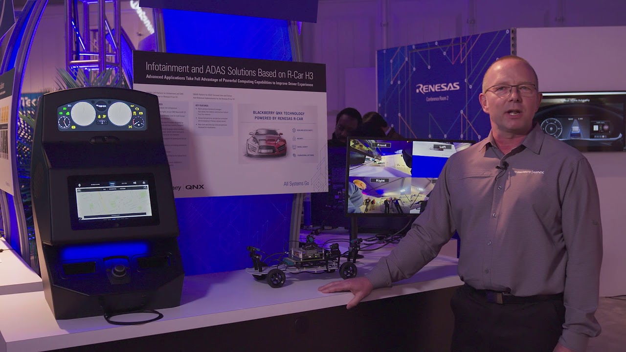 Renesas and partner QNX at CES 2018. - YouTube