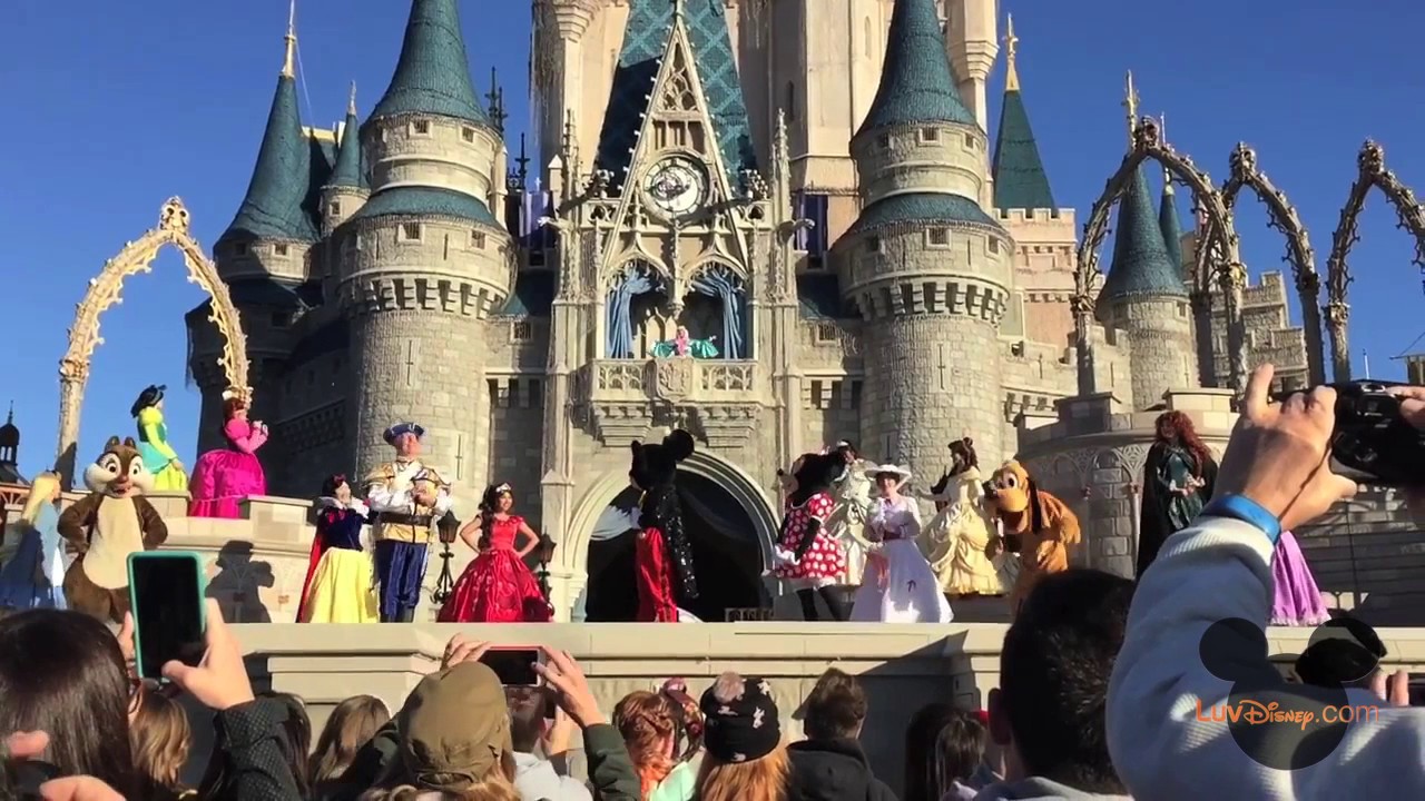 New Magic Kingdom Welcome Show 2017 - YouTube