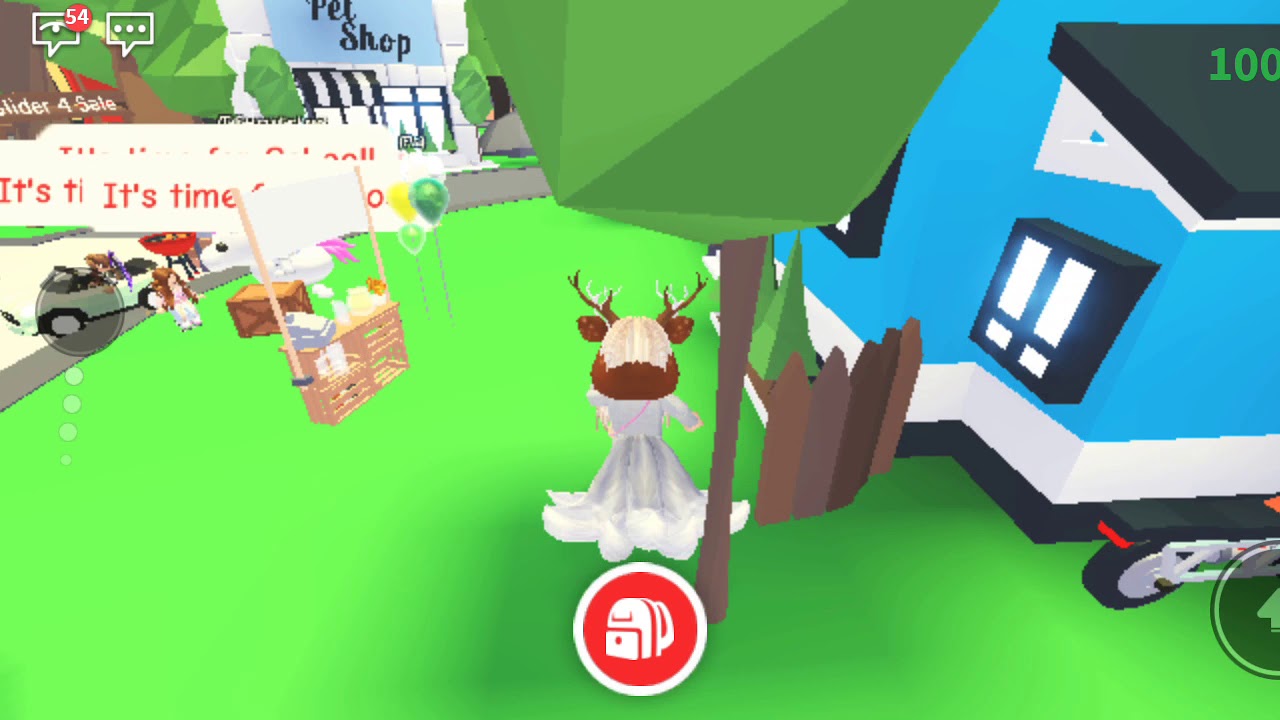 Playing adopt me - YouTube