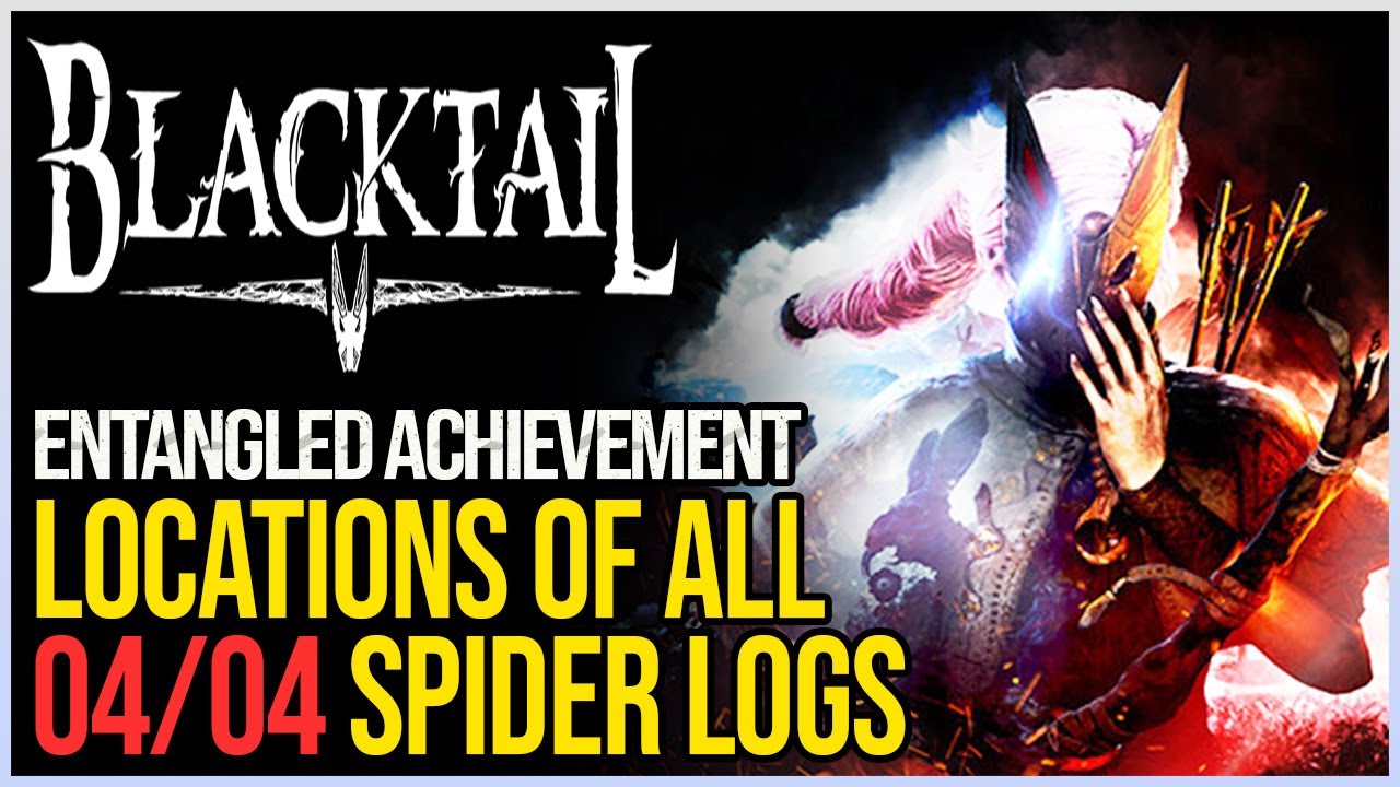 Blacktail All Amber Spider Locations - Entangled Achievement - YouTube
