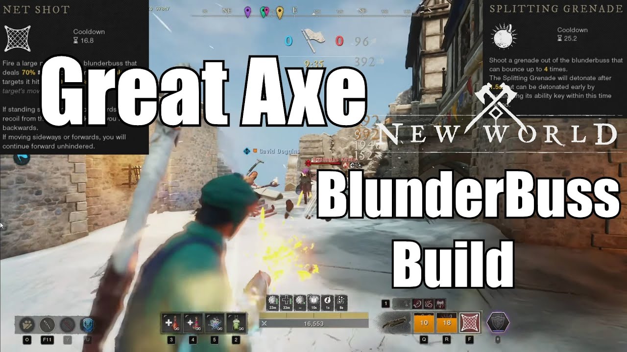 Ultimate Great Axe & Blunderbuss Build for New World Aeternum Season 8 ...
