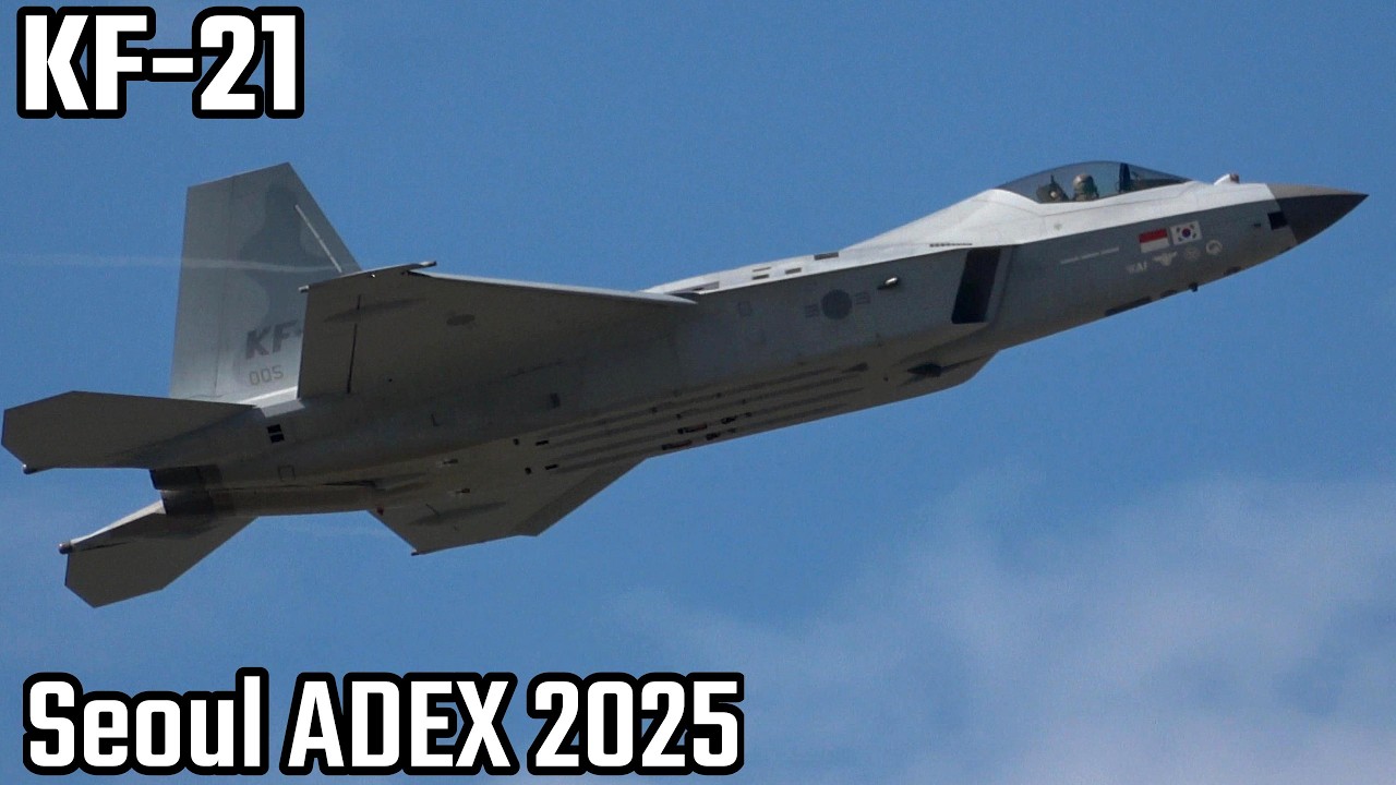 【KF-21 Friday Highlights】Seoul ADEX 2025 the first Day. 보라매 Boramae ...