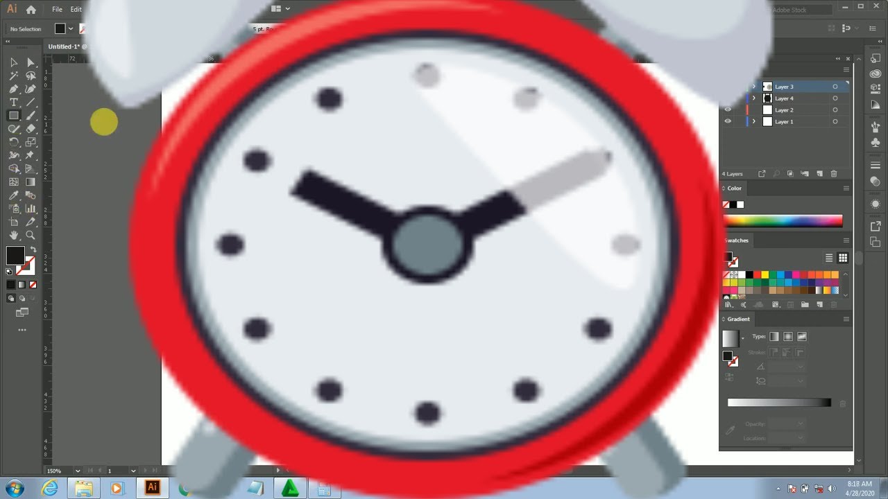 how to design watch in illustrator | GFX Student | GFX Mentor Student ...