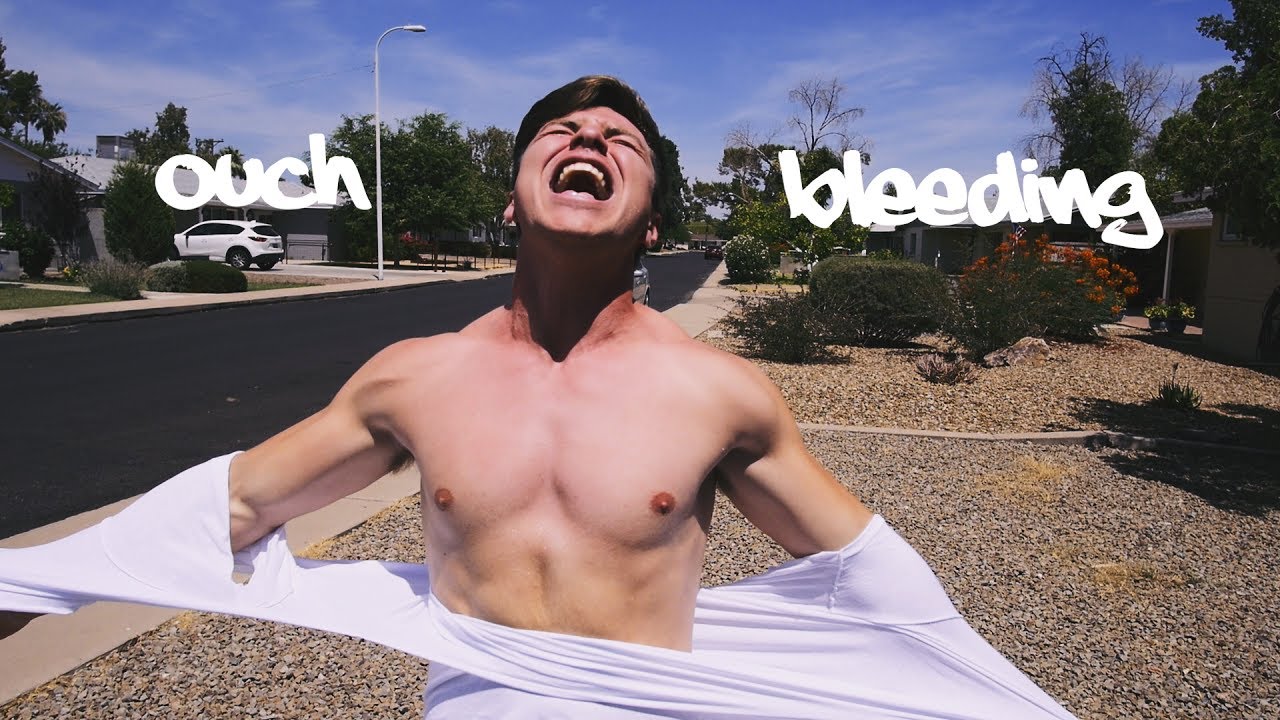 T-Shirt Ripping Challenge!!!!! - YouTube