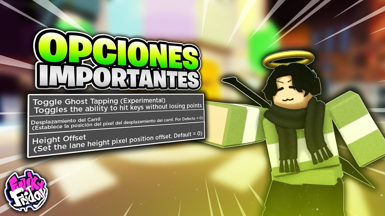 OPCIONES IMPORTANTES CONFIGURACION RAPIDA Funky Friday Roblox YouTube opciones-importantes-configuracion-rapida-funky-friday-roblox-youtube