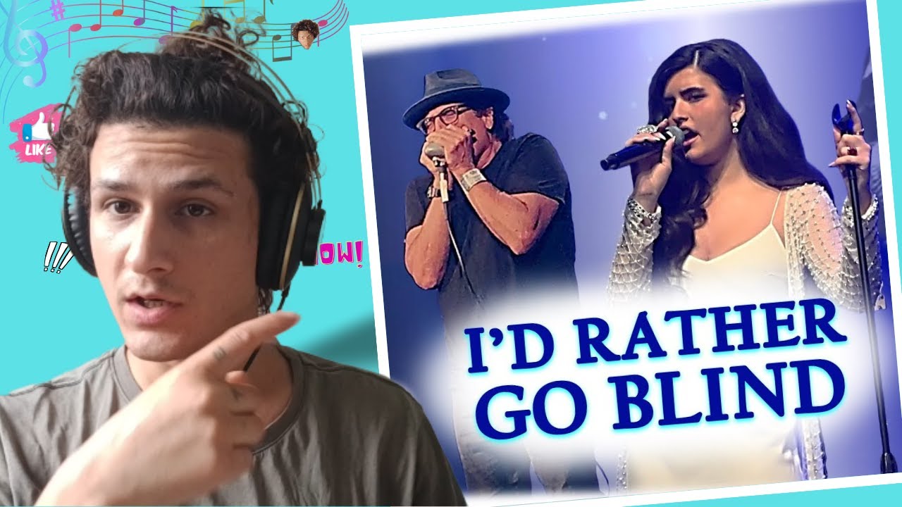 Angelina Jordan & Jimmy Zavala | "I'd Rather Go Blind" Live Reaction ...