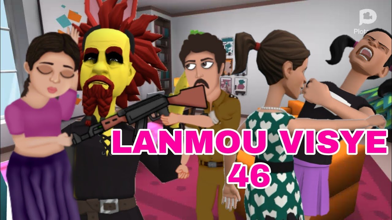 Lanmou Visye Part 46 lovelie pran lajan djas pora a 😭😭😭😭😭 tikomik ...