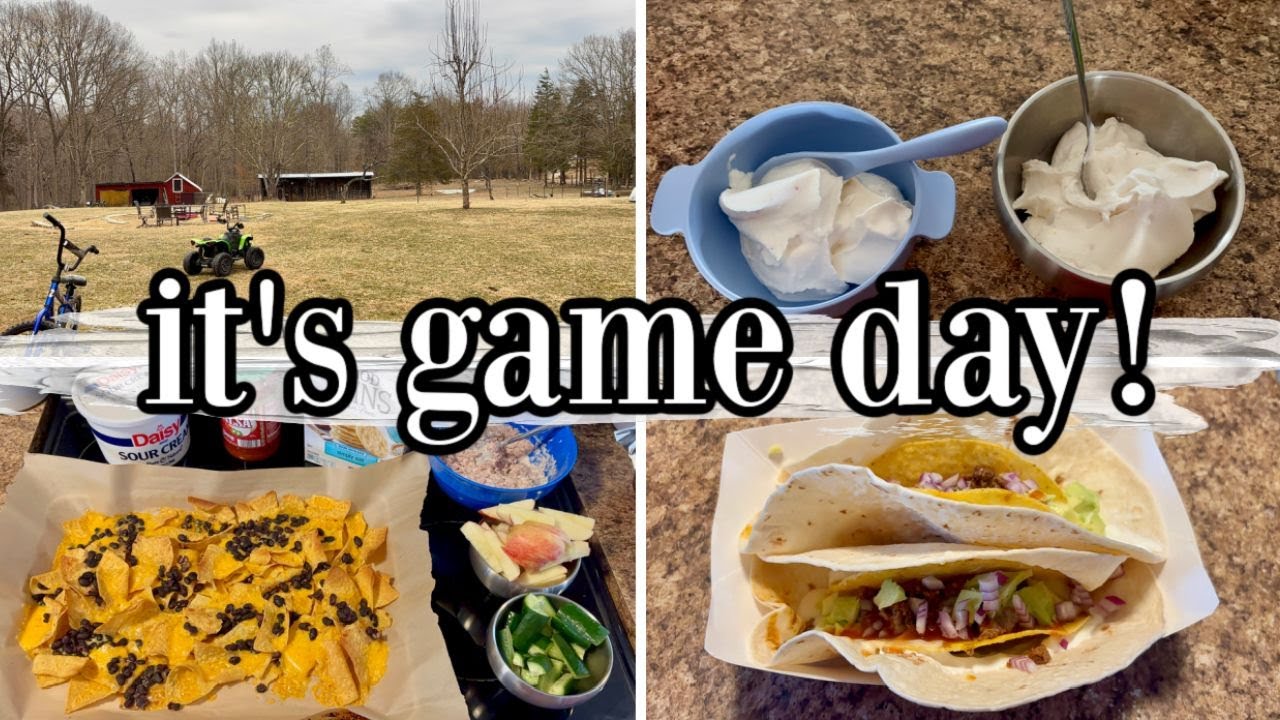 TACOS & GAME DAY! - YouTube