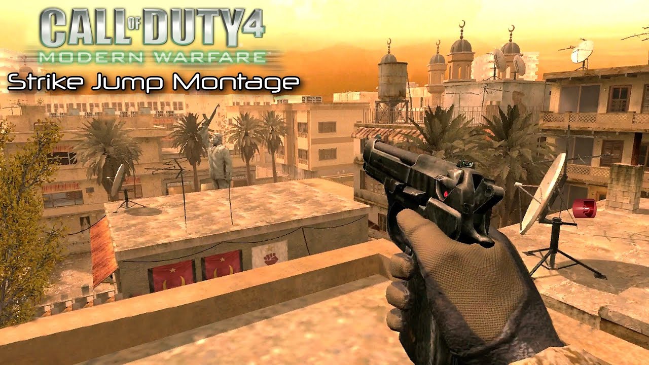 Call of Duty 4 Strike Jump Montage! - YouTube