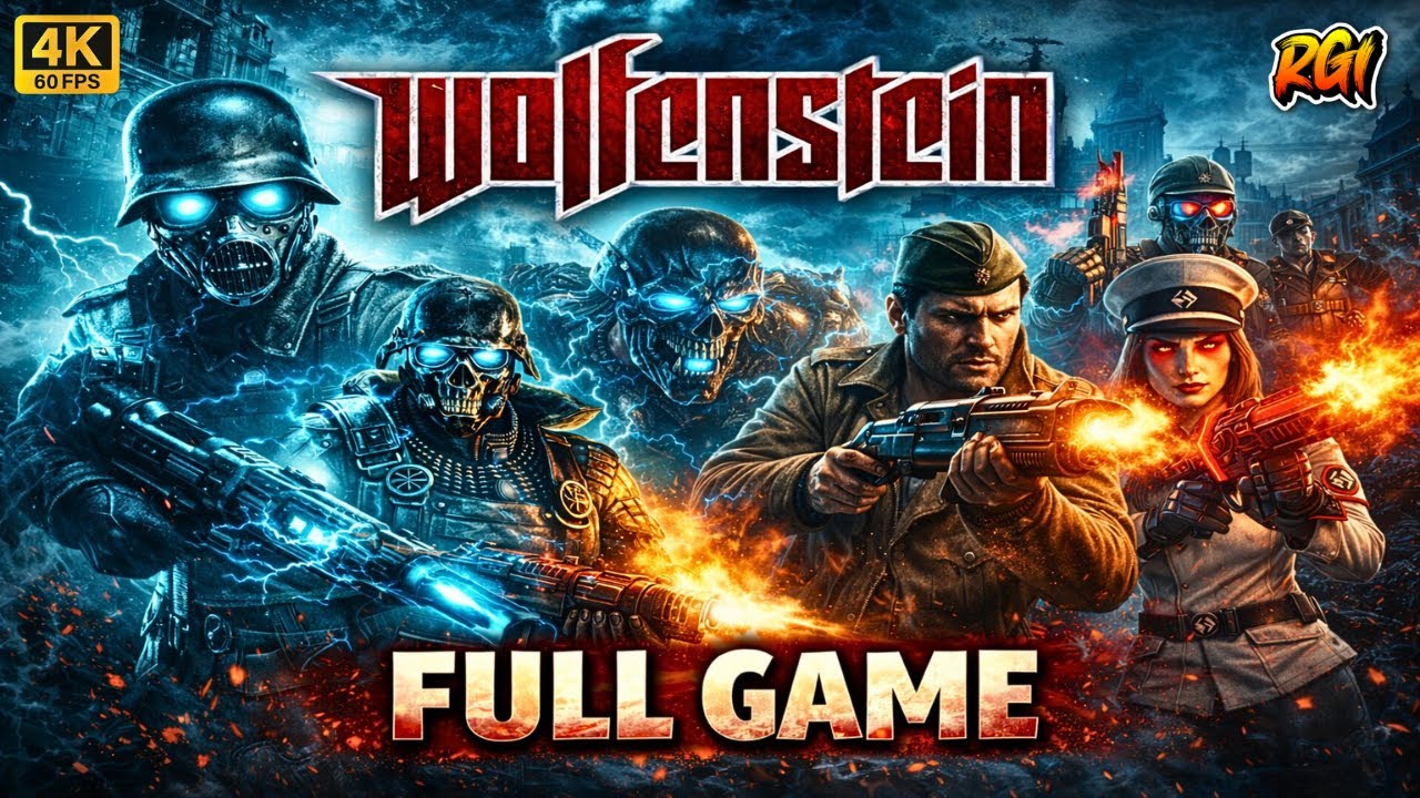 Wolfenstein (PC)(2009) Full Gameplay in 4K/60FPS #RETRO GAMING INDIAN ...