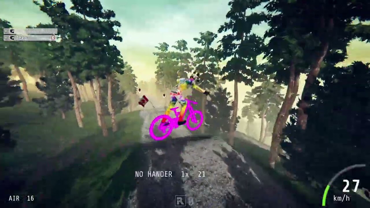 Descenders controller player - YouTube