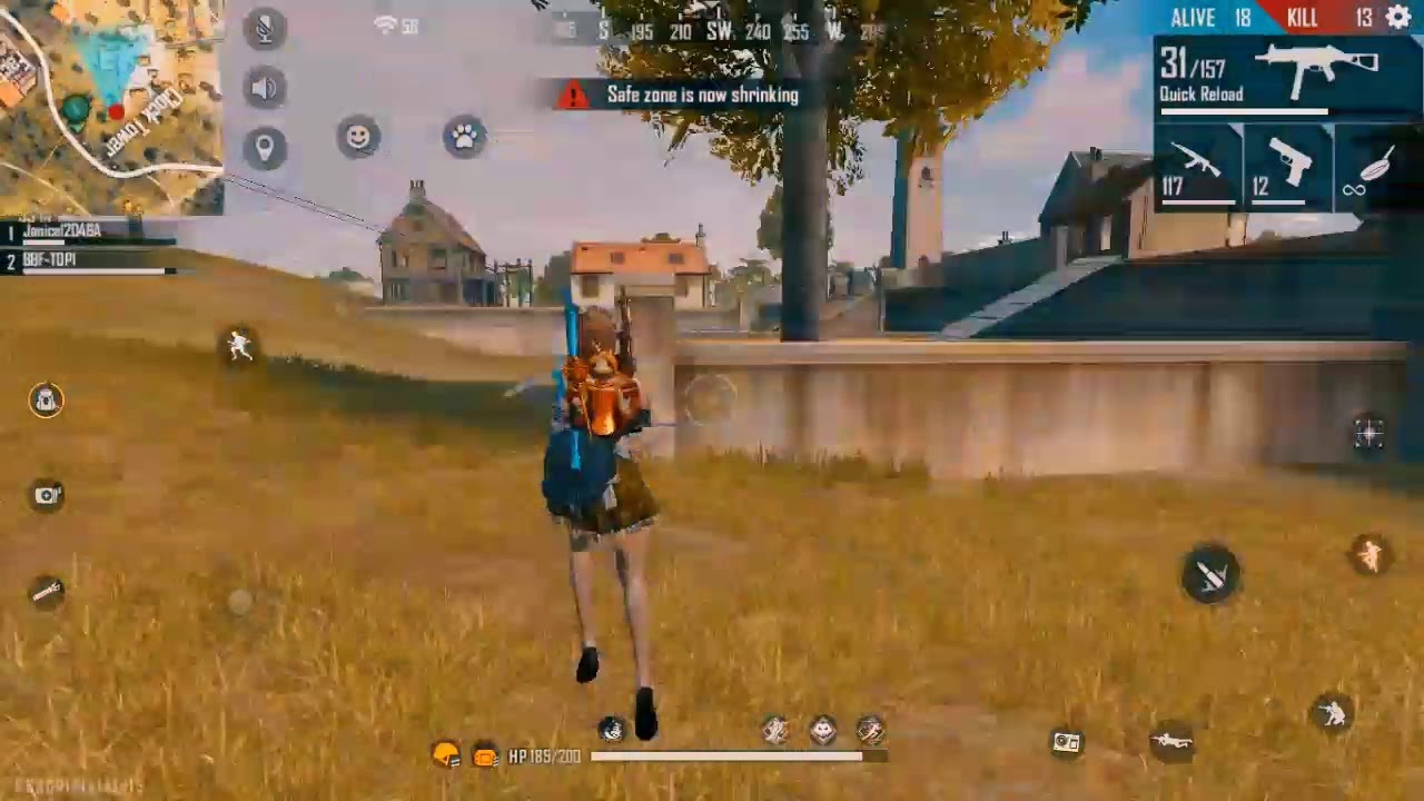 FREE FIRE 🔥 FULL MAP OP 😉 GAMEPLAY. (Mode ,Ruok FF - YouTube