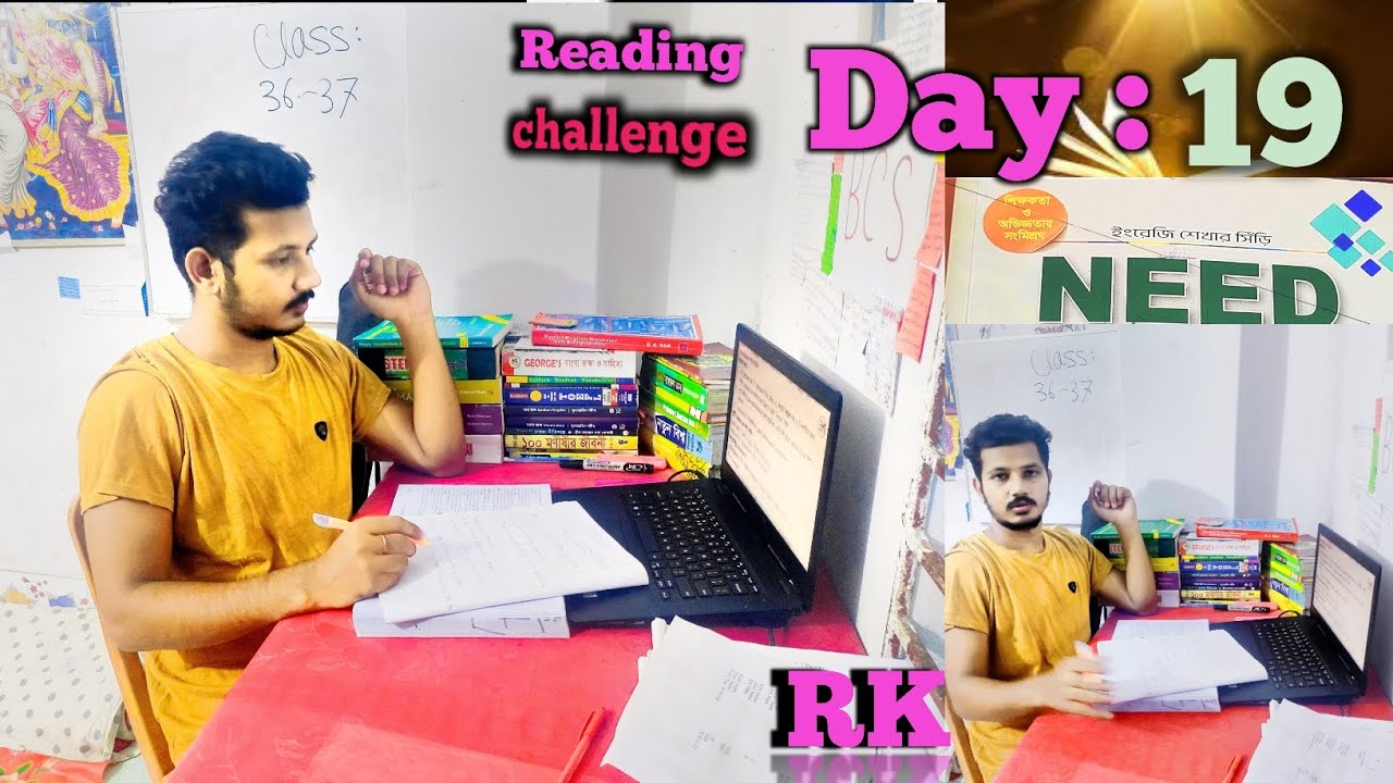 Day 19 reading challenge 💪 daily study routine motivation video ️# ...