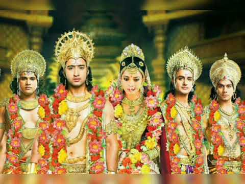Draupadi Pandavas love theme from Mahabharat