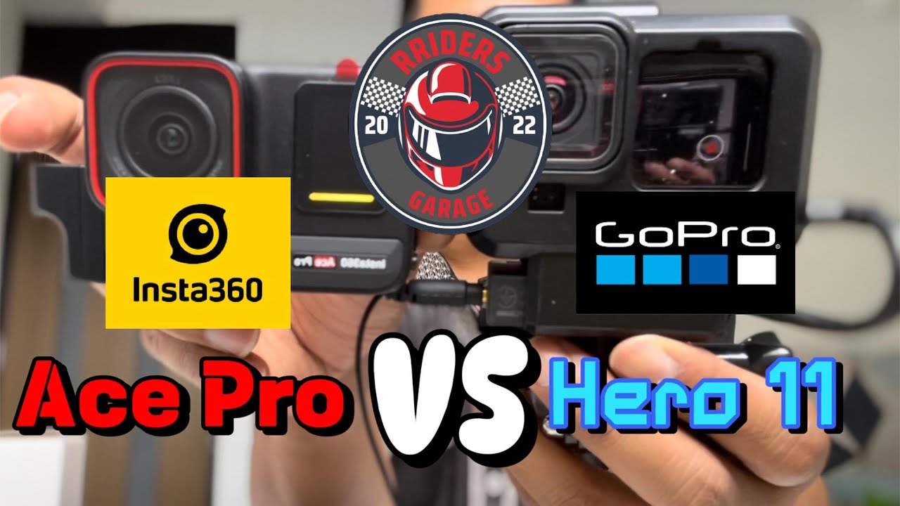 The Ultimate MotoVlog camera? Ace Pro or Hero 11? - YouTube