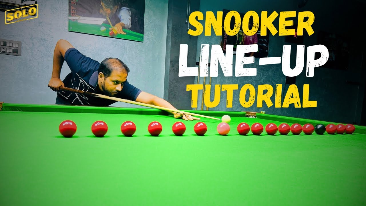 Snooker line-up Tutorial (cue ball control tutorial) - YouTube